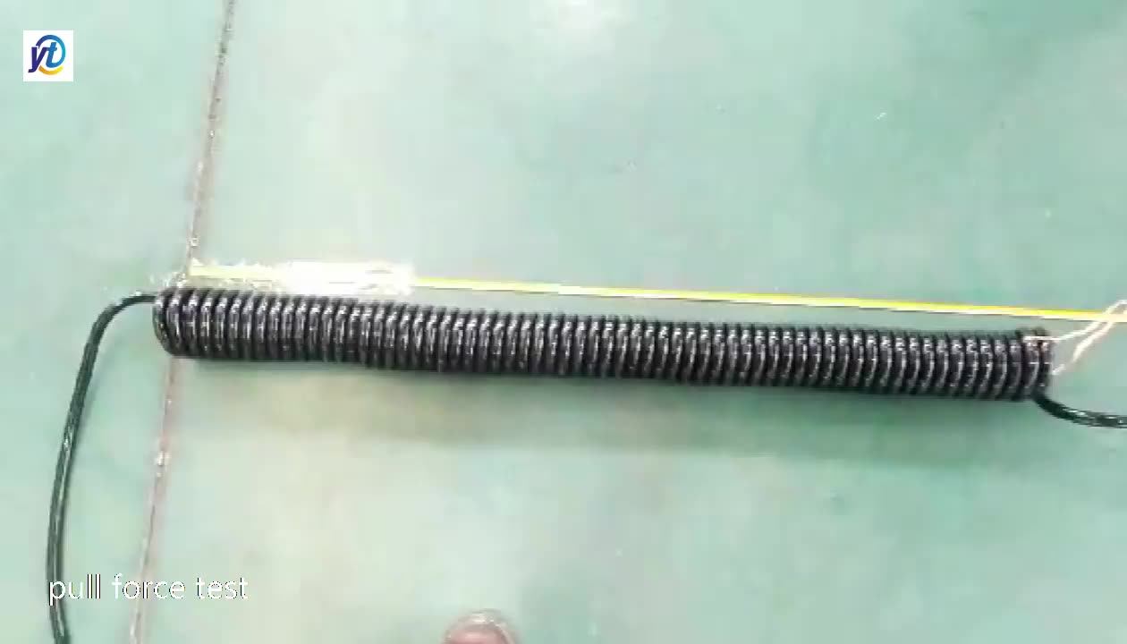 Rvut Revt Rput 弹簧丝连续柔性电缆 Pu 卷曲的螺旋电缆 - Buy 螺旋电缆，螺旋电缆，连续弯曲电缆 Product on ...