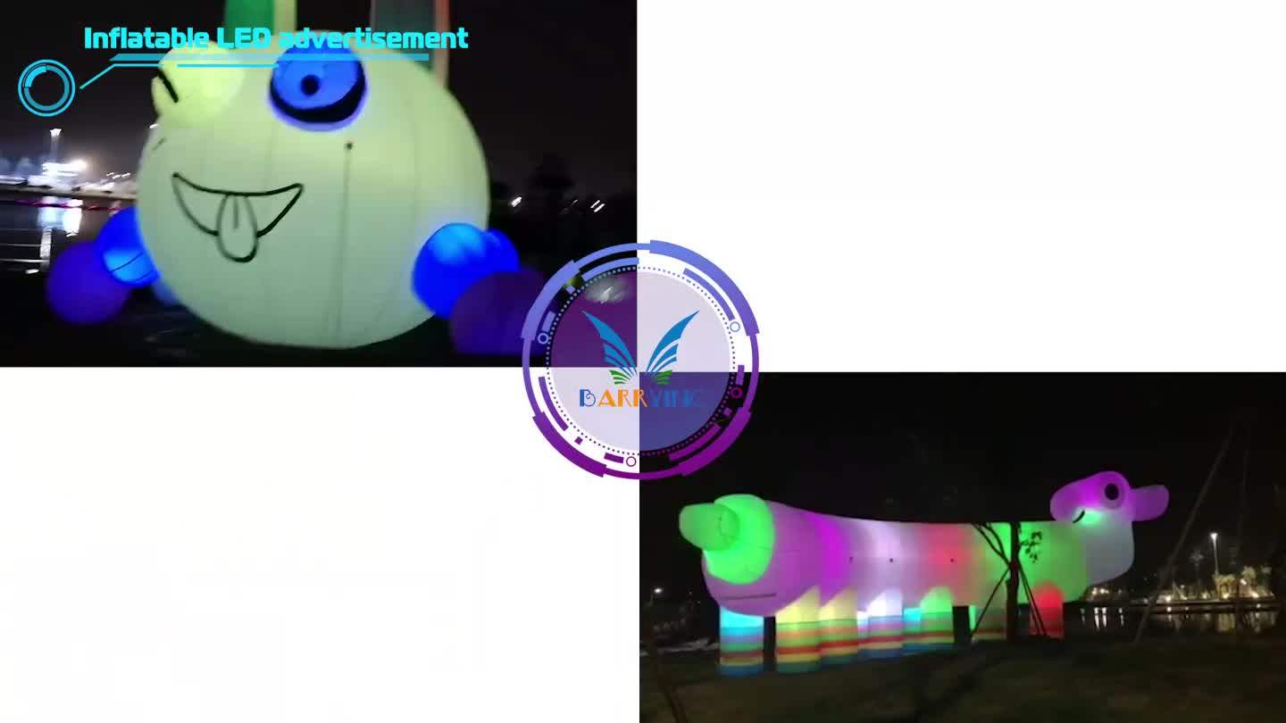 Customized Inflatable Lighting Advertising Models Inflatable Cartoon ...