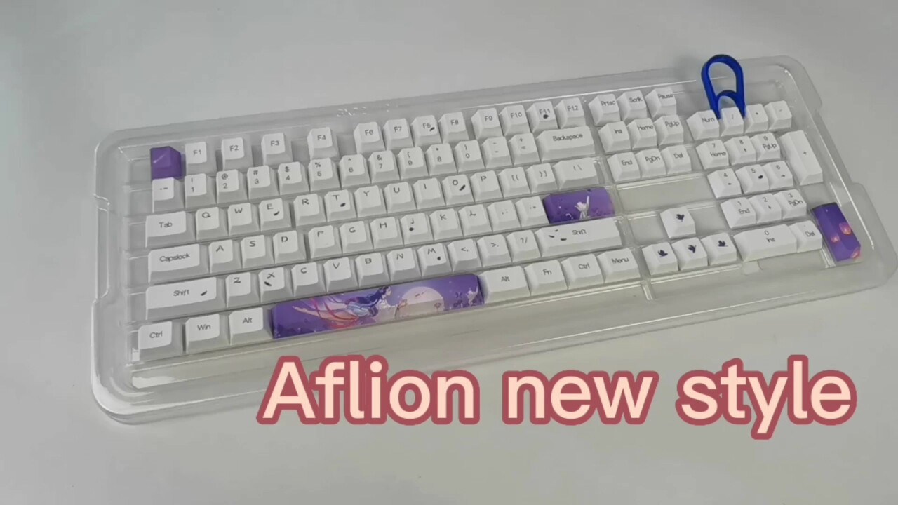 Aflion Custom Escape Electroplate Keycap Cherry Pbt Anime Keycap Cherry ...