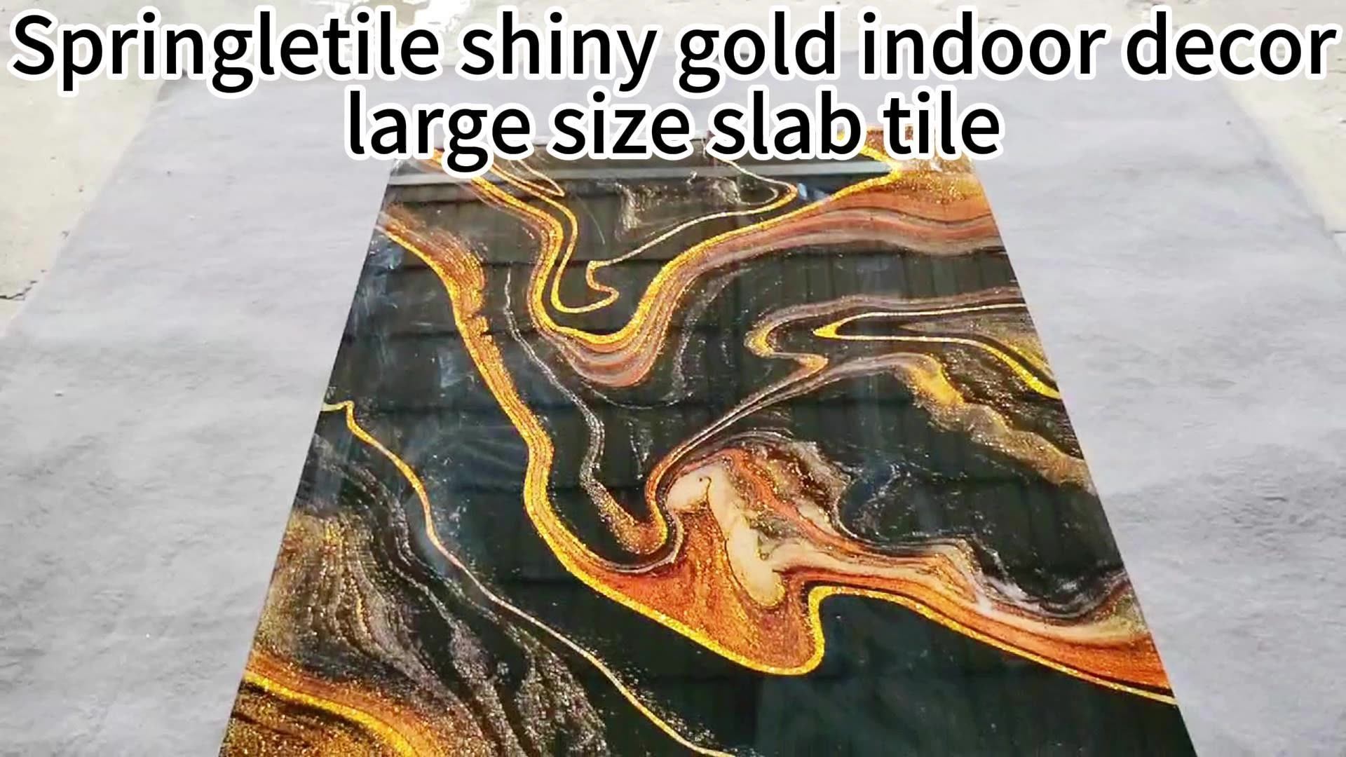 Shiny Black And Gold Marble Tiles High Quality Luxury Floor And Wall ...