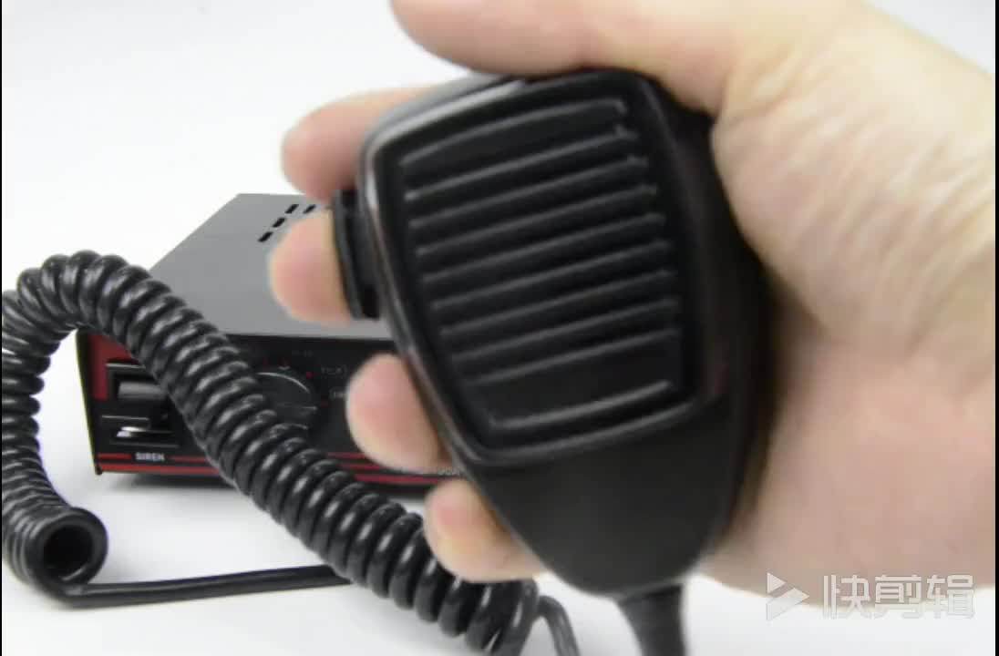 100w Electronic Microphone Fire Amplifier Alarm Police Ambulance ...