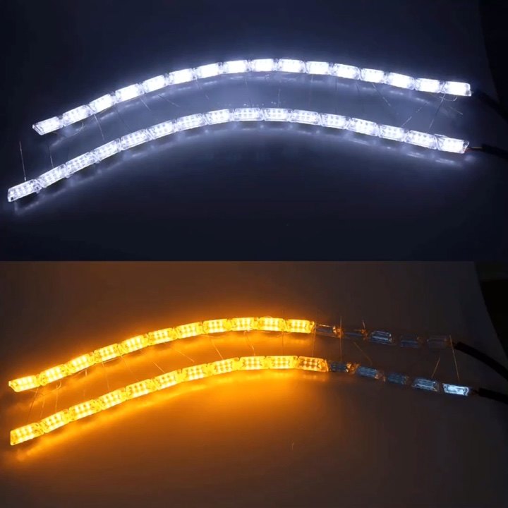 Crystal Sequential Led Drl Strips,Flexible Sequential Led Light,Crystal ...