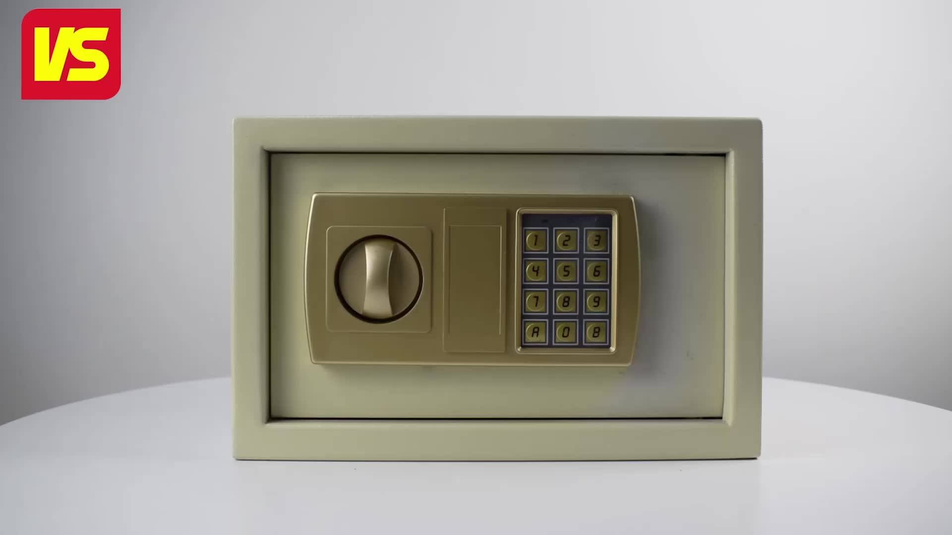 Factory Mini Small Stash Can Combination Mechanical Lock Mini Safe ...