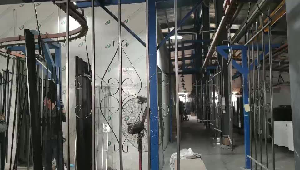 Modern Wrought Iron Window Decorative Security Bars For Casement ...