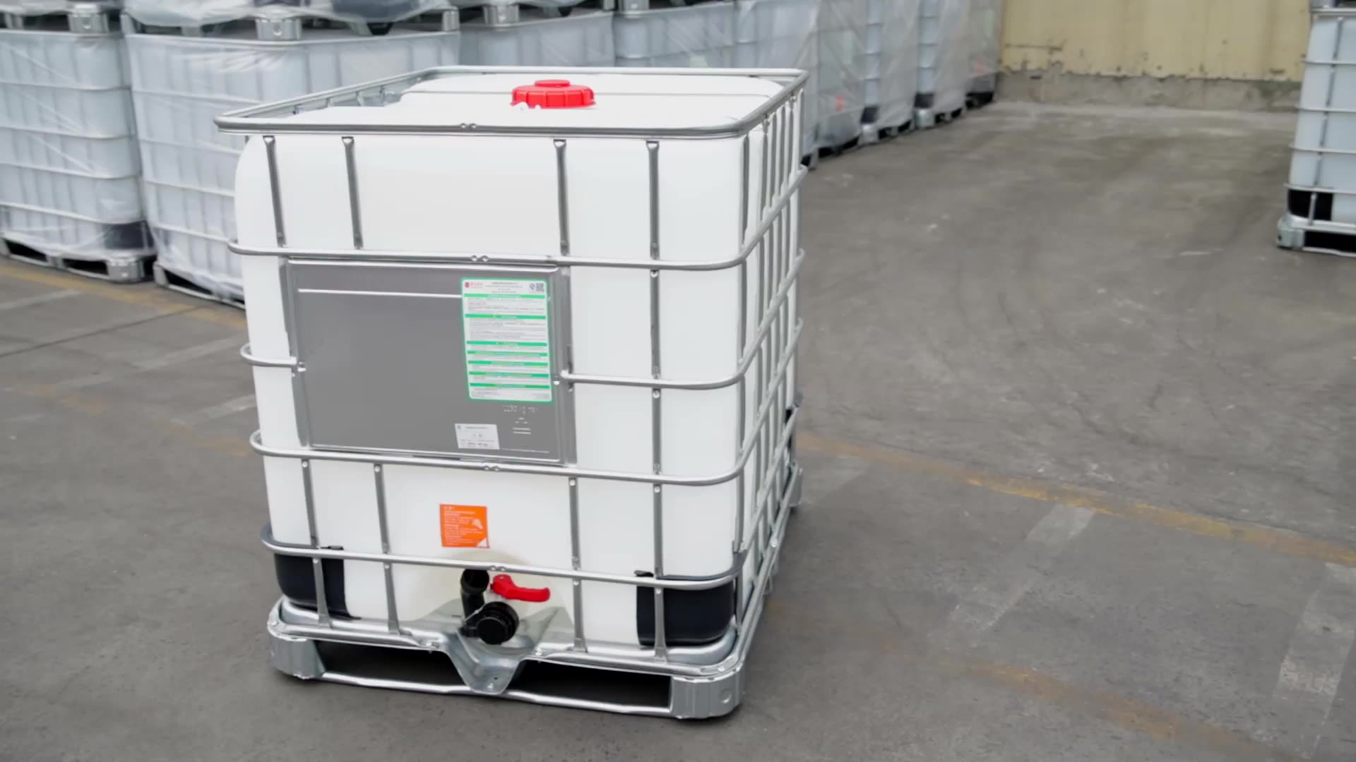 Contenedor De Agua Con Certificado De Un De 1000 Litros,Tanque Ibc De 1000l Para Contenedor A ...