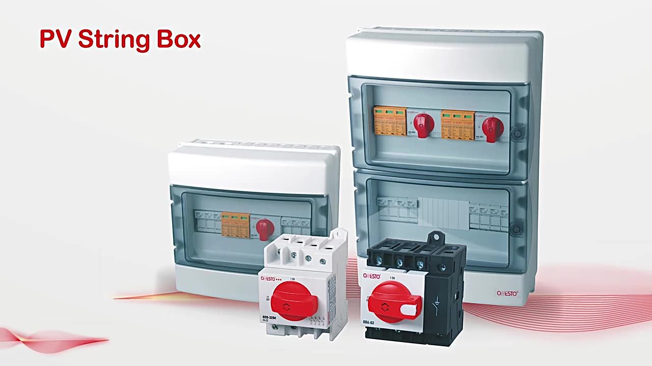 Photovoltaic Dc Solar Combiner Box New Energy Solar Pv Box 2 4 Strings ...