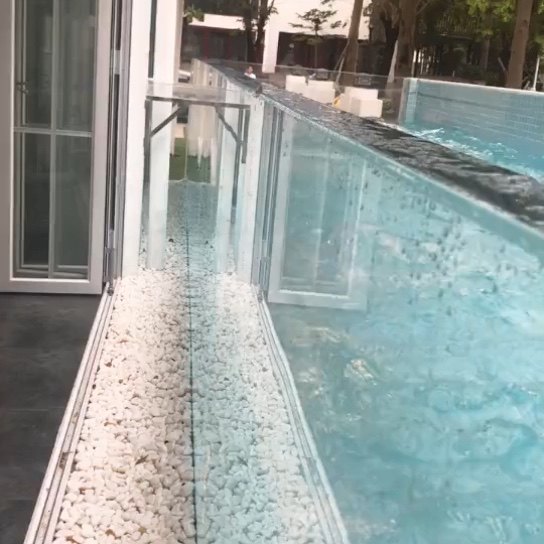 Pools Swimming Outdoor 10 Meter Freestanding Endless Acrylic Pool ...
