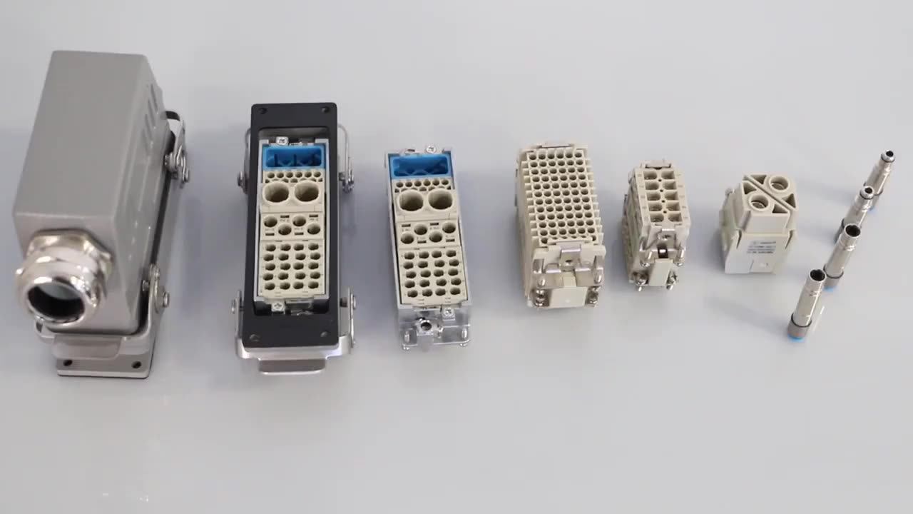 Smico 35a 6pin Hsb-006-m/f H16b 0931006270109310062601heavy Duty ...