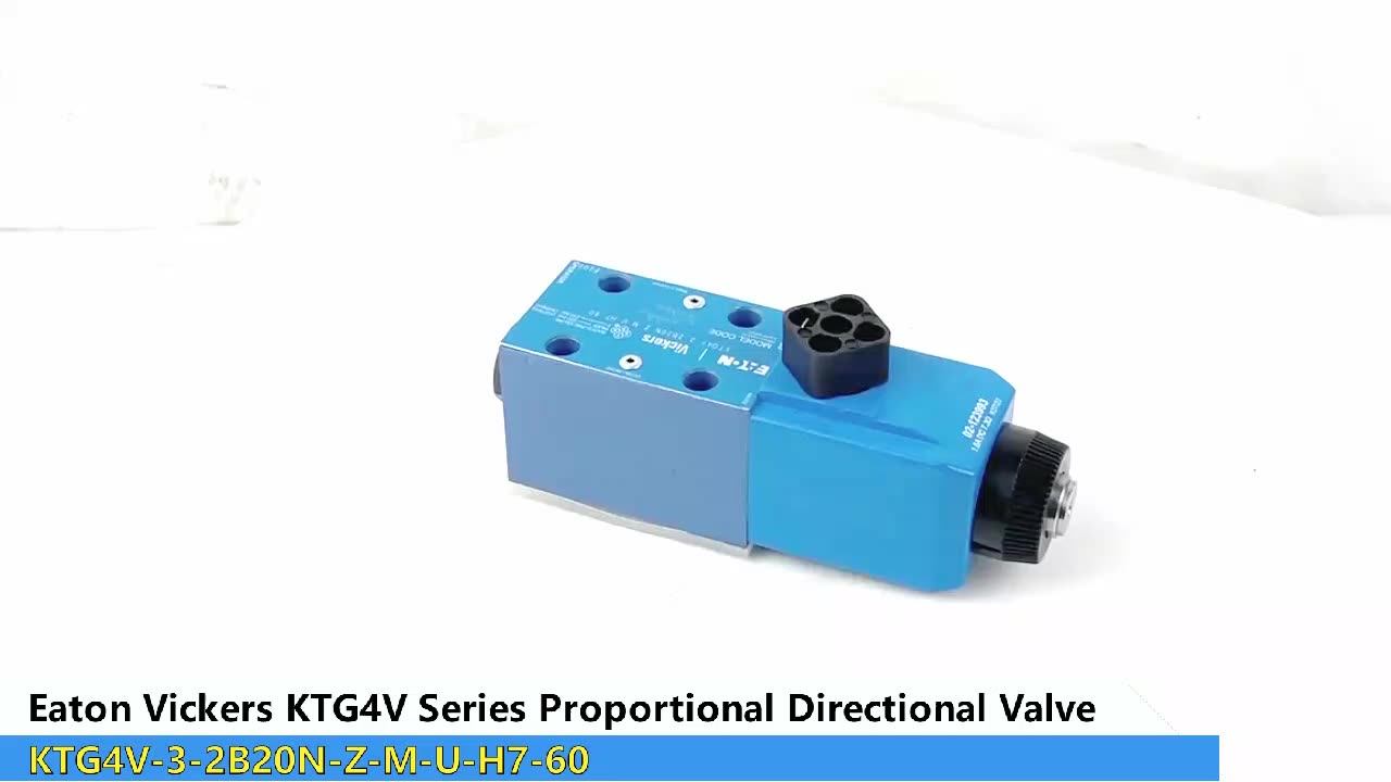 Eaton Vickers Hydraulic Directional Solenoid Valve Ktg4v Ktg4v-3-2b20n ...