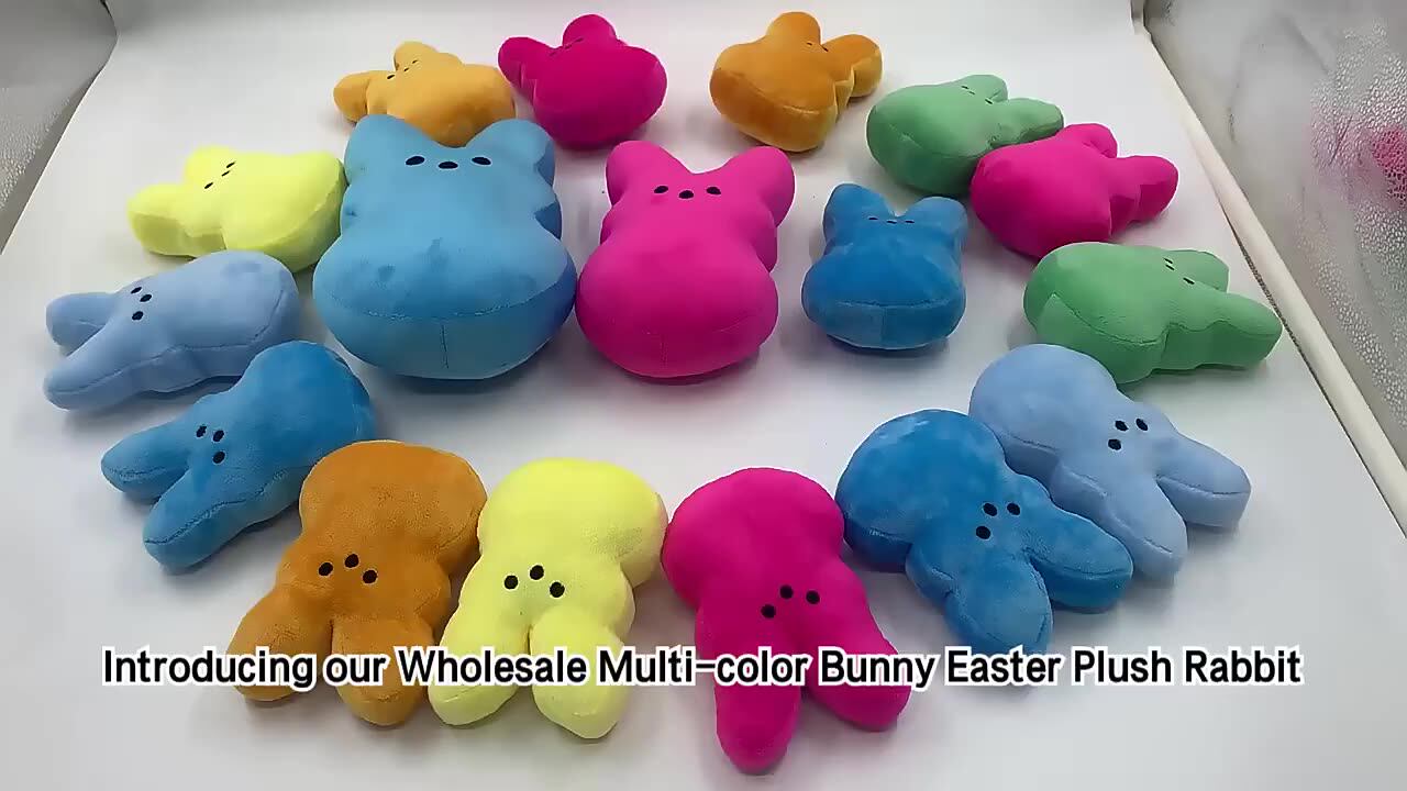 Factory Wholesale Easter Supplies Cute Mini Bunny Peeps Plush Toys ...