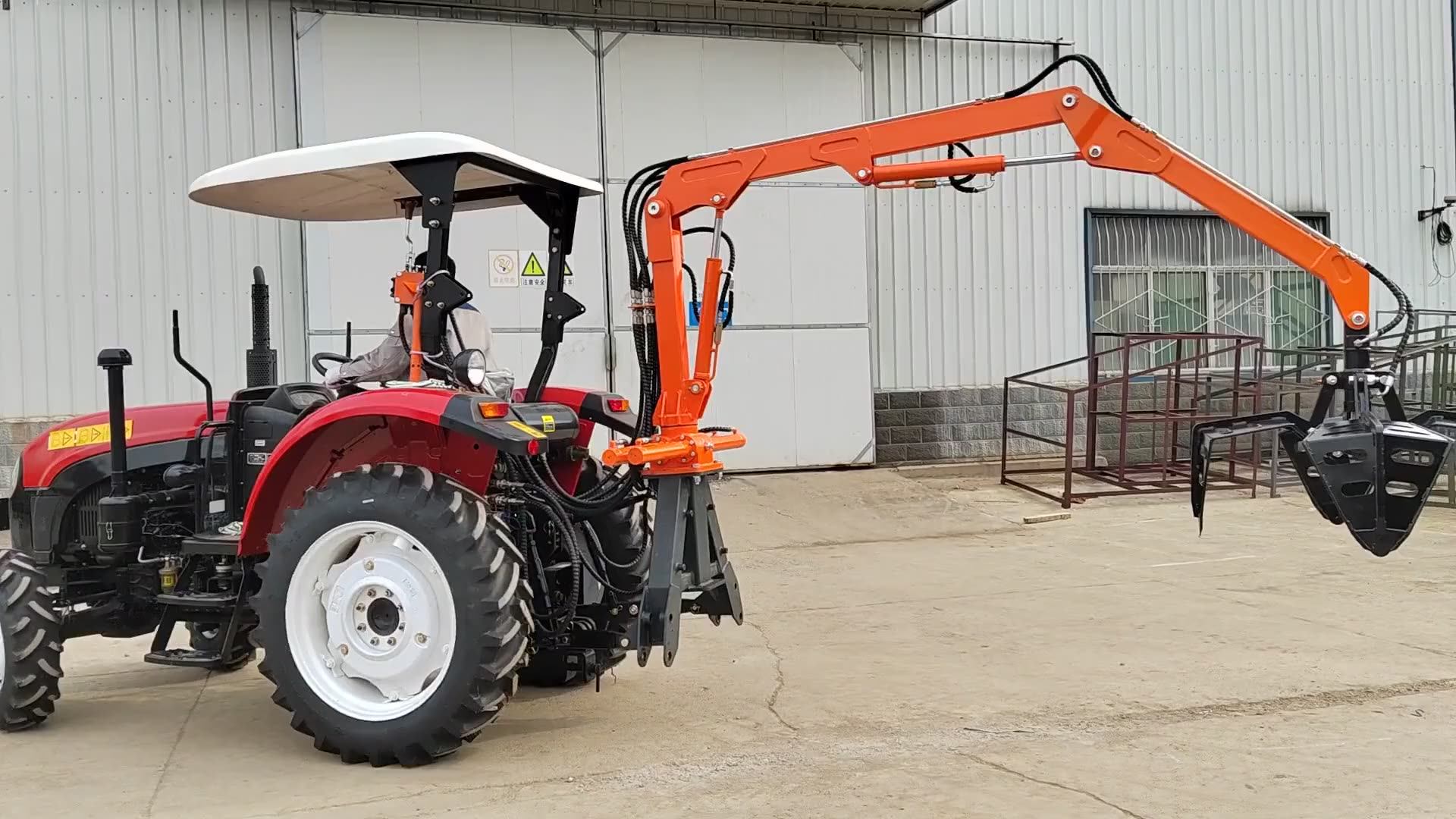 Oil Palm Clamping Machine,Palm Fruit Clamp Grabber Sale In Malaysia ...