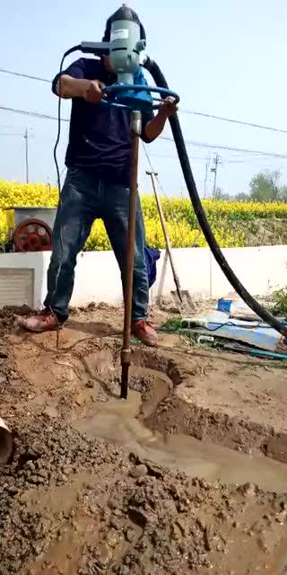 Portable Soil Drilling Machine Handheld Electric Drilling Machine - Buy ...