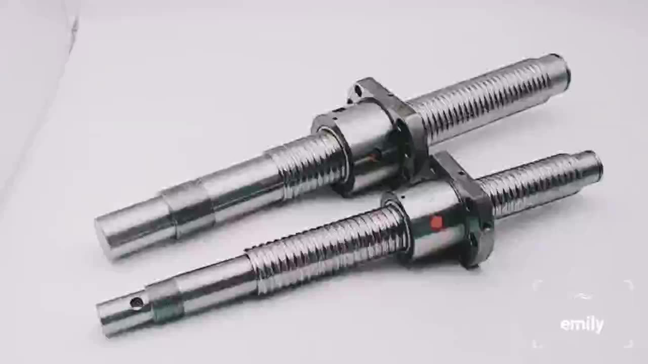 16毫米直径cnc滚珠丝杠组sfu Rm 1605 Sfu1605 Rm1605 L1500mm 1500毫米bk12 Bf12支撑单元端加工 ...