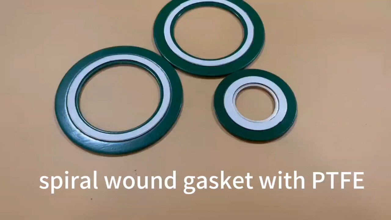High Quality Spiral Wound Gasket Metal Inner Ring And Ptfe Outer Ring ...