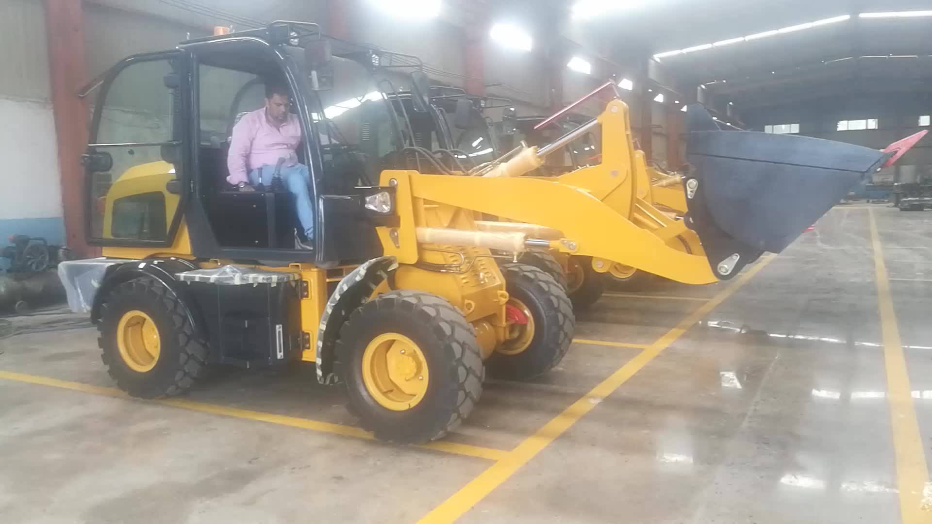 Compact Design Wheel Loader Articulated Loaders Hot Sale - Buy Wheel ...