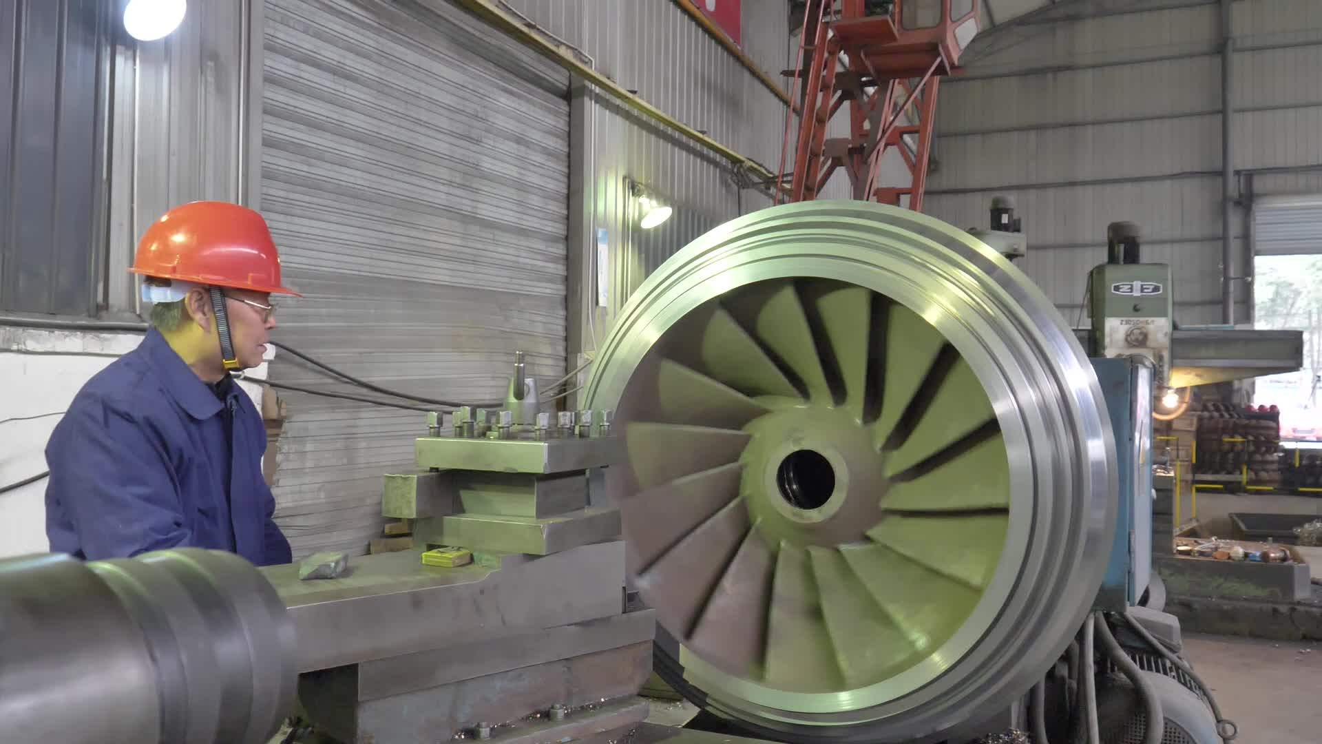 Customized Francis Runner Francis Wheel / Hydro Water Turbine Runner ...