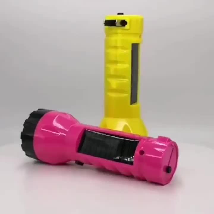 120lm Led Mini Portable Rechargeable Waterproof Plastic Colorful Solar ...