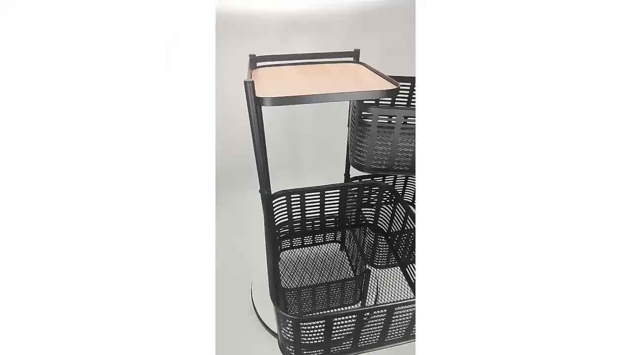 Anything Goes Reserve Rotating Vegetable Shelving Kitchen Floor ...