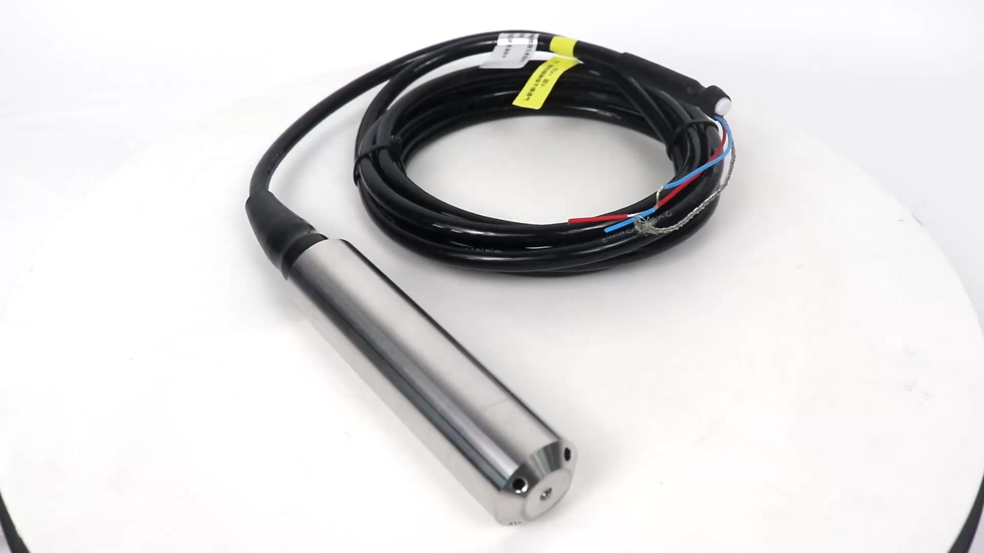 Low Cost Water Submersible Level Sensors Probe Hydrostatic River Tank Water Liquid Level ...