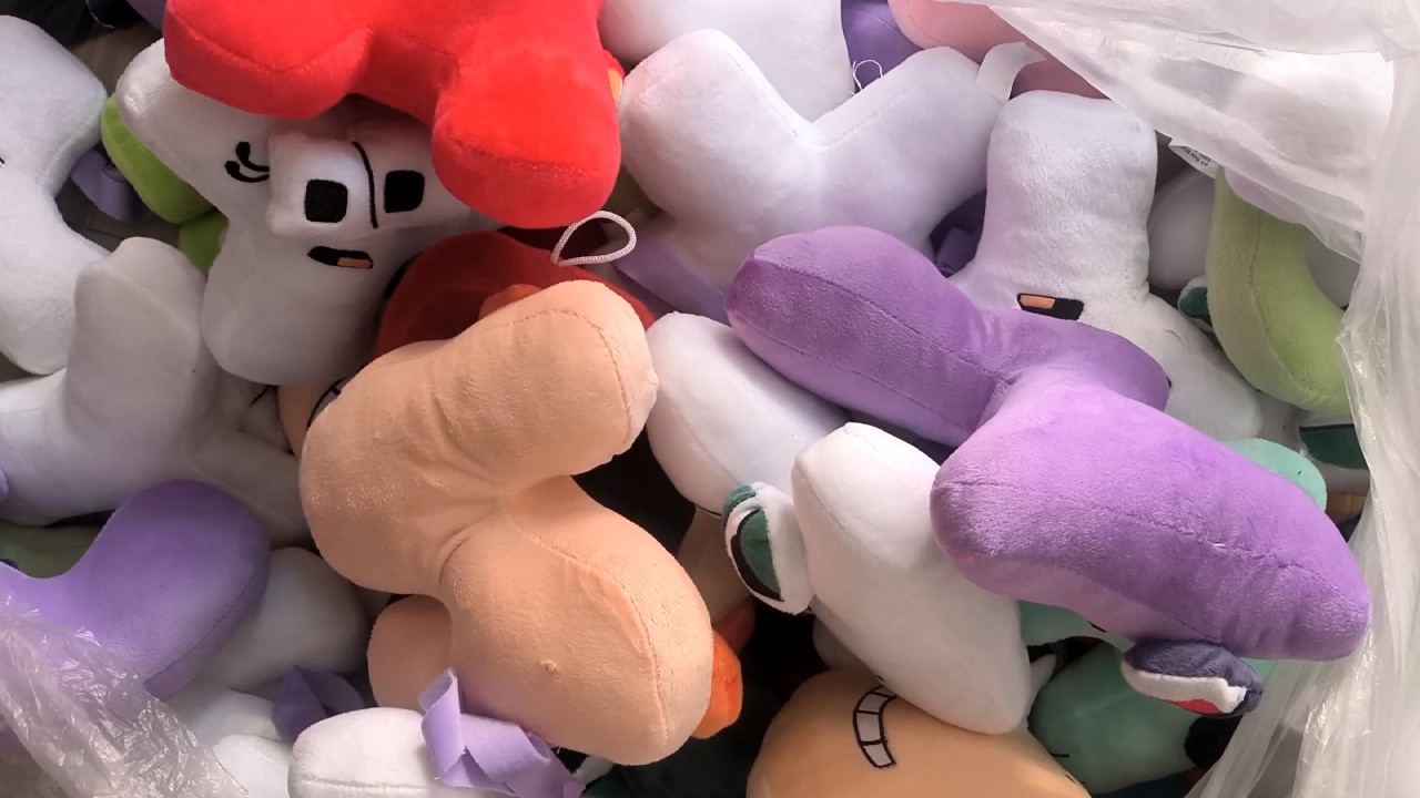 Wholesale Plush Alphabet Letter Toys Cute Figure Alphabet Lore Stuffed ...