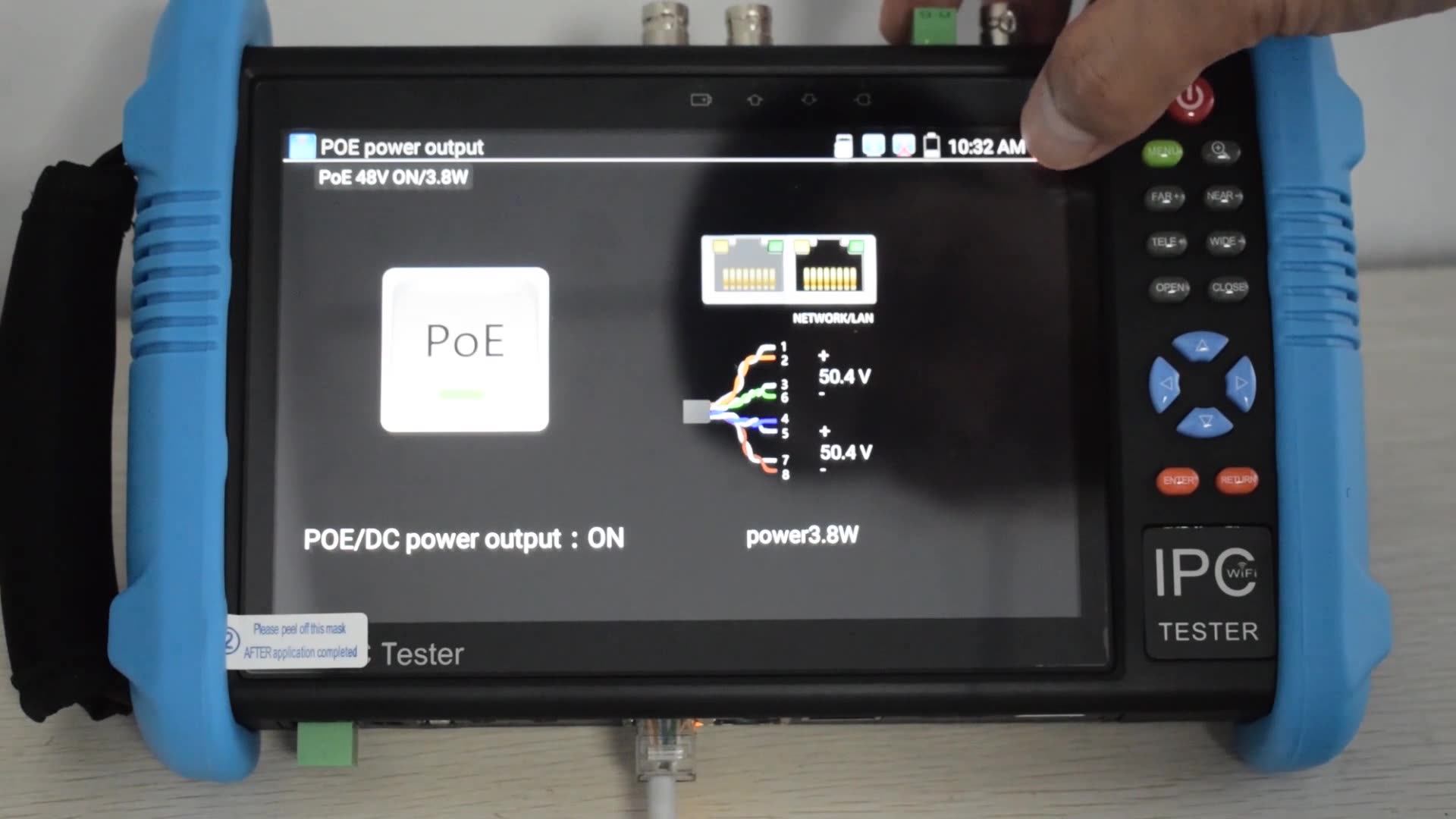 7 Inch 4k Cctv Tester All Muti Function Ipc Cctv Camera Testers Ip ...