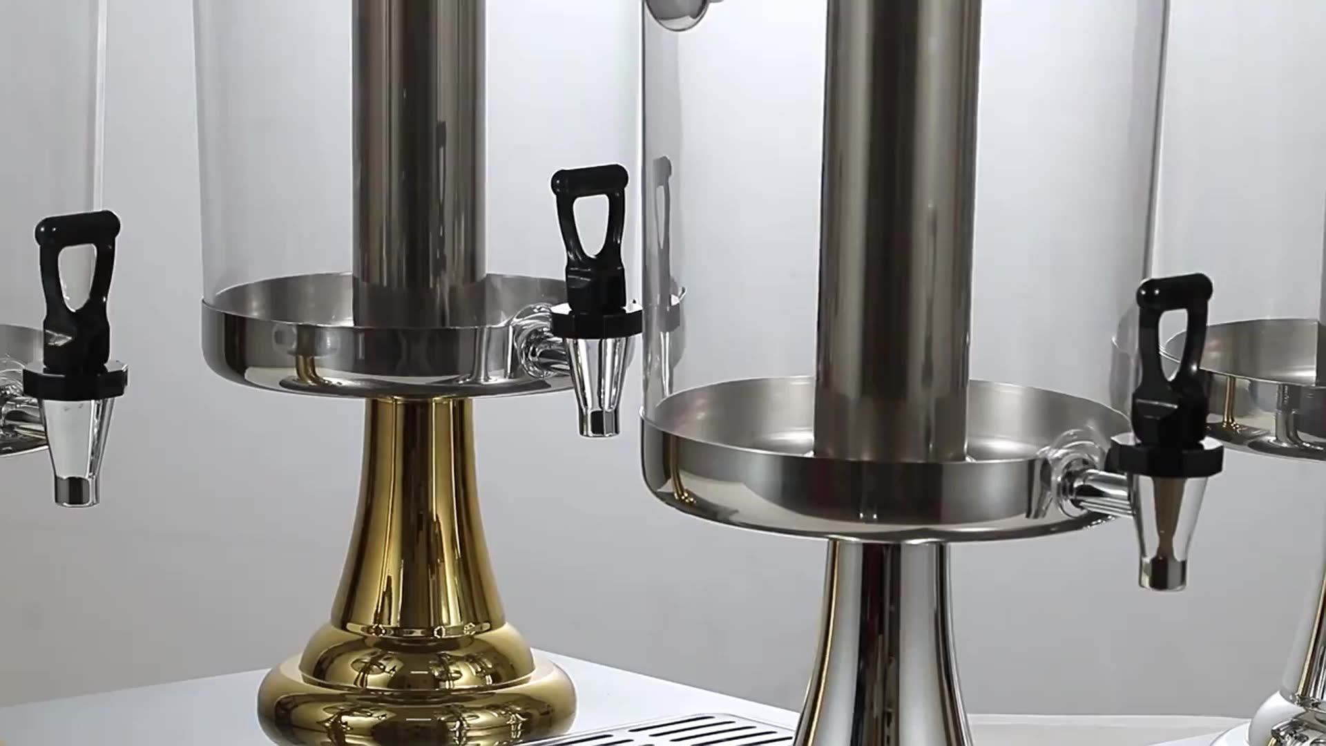 Hotels And Restaurants Stainless Steel Drink Dispenser Tap Cold Fruit ...