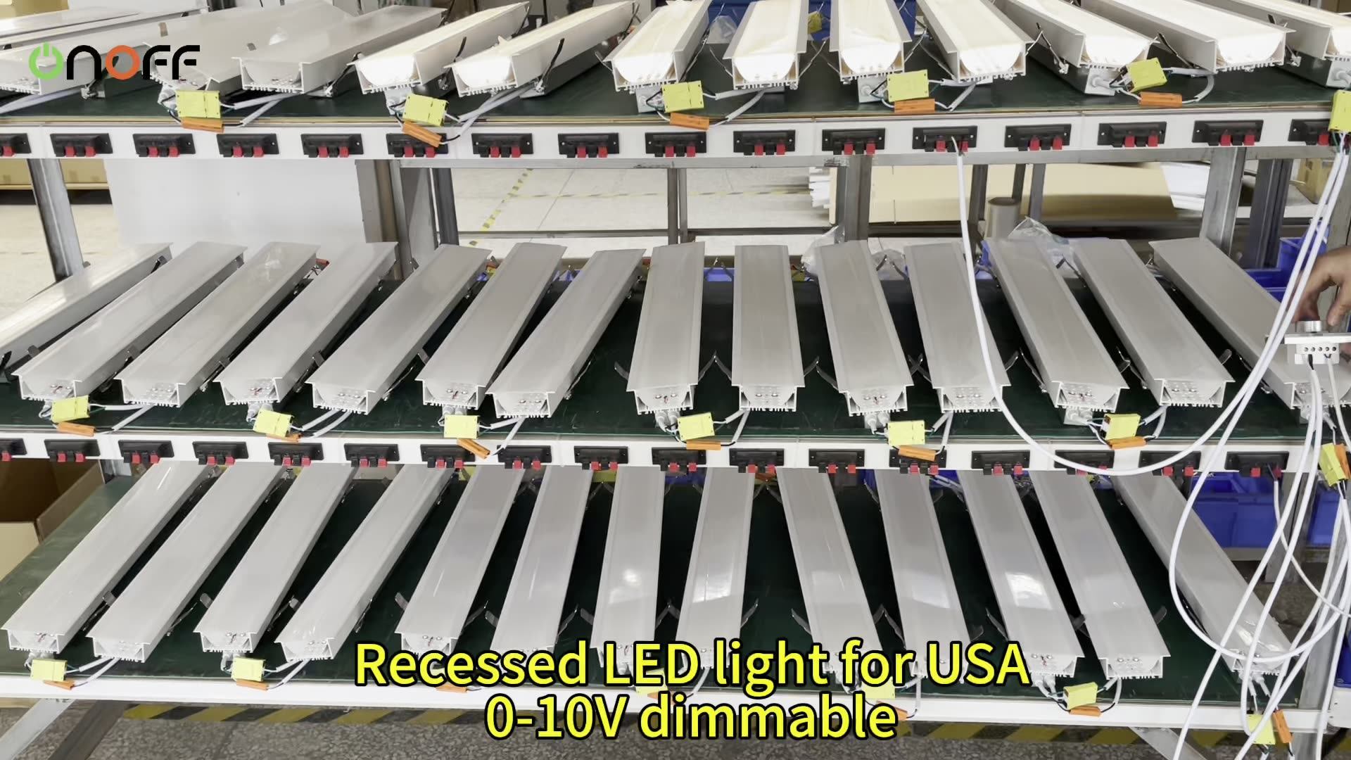 Office Meeting Room Embedded Linear Ceiling Light Recessed Linear Led ...