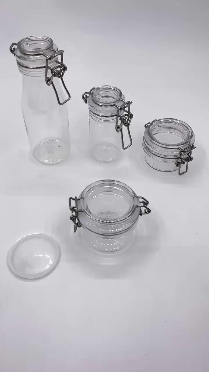 Wholesale 40ml Stainless Steel Handle Cosmetic Airtight Plastic Bath ...