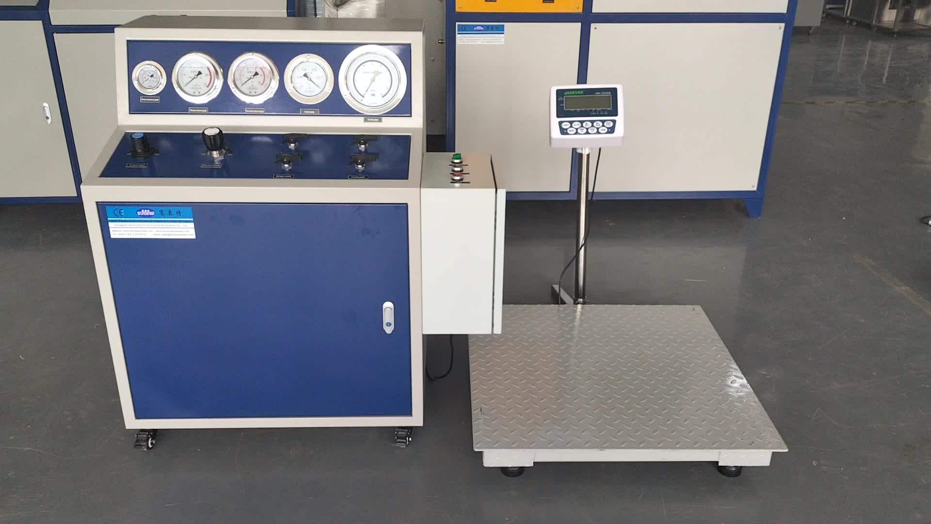 Automatic Fire Extinguisher Refill Machine Fm200 Novec Co2 Fire ...