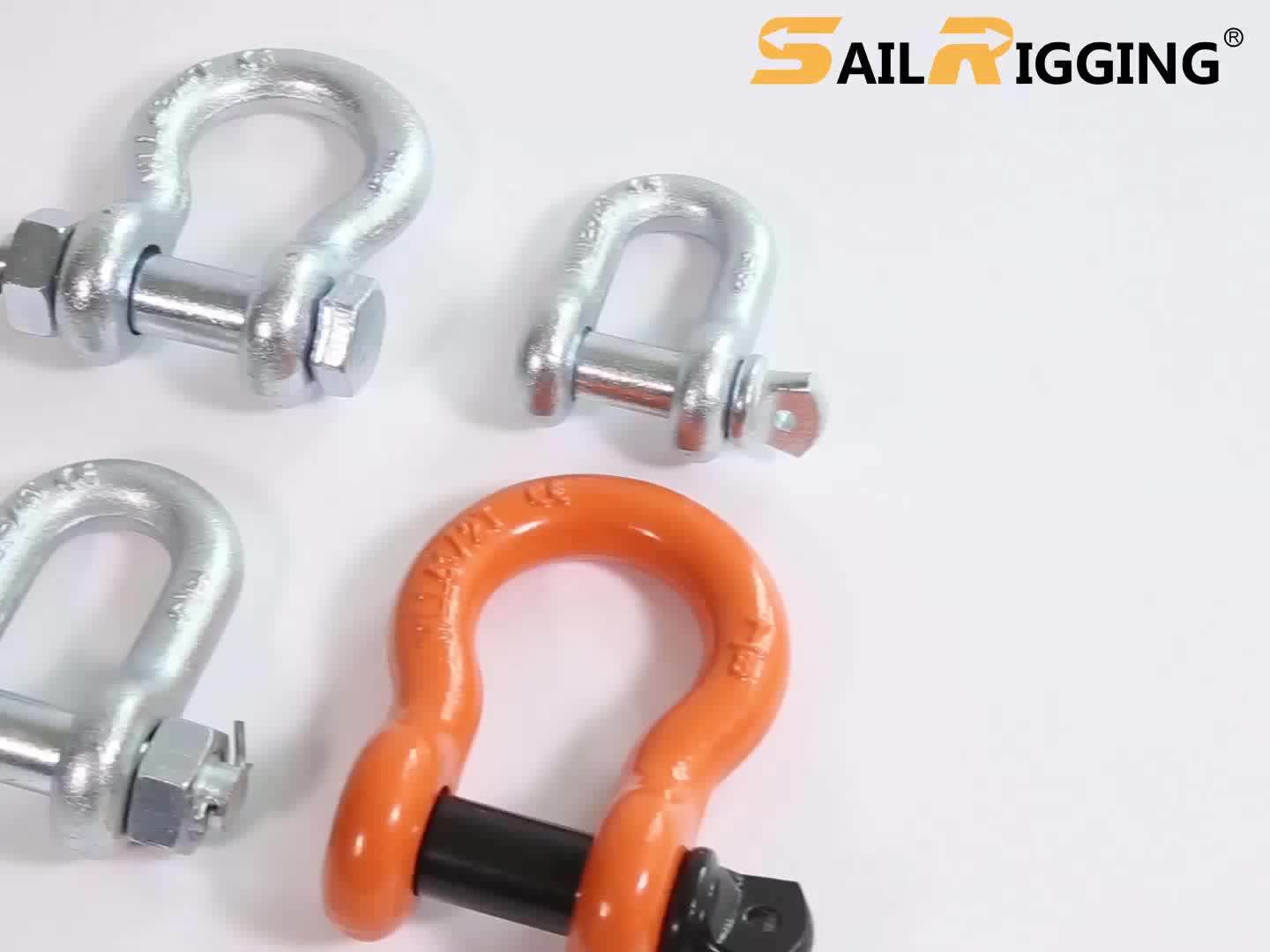 G2150 Us Type Bolt And Nut Alloy Steel Drop Forged Chain Clevis D Dee ...