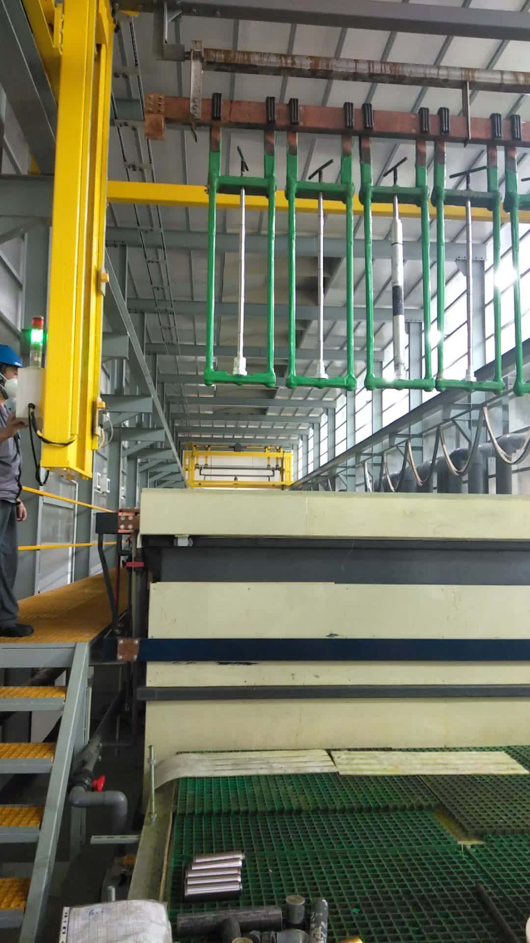 Automatic Metal Electroplating Line / Plating Equipment / Chrome Rack ...