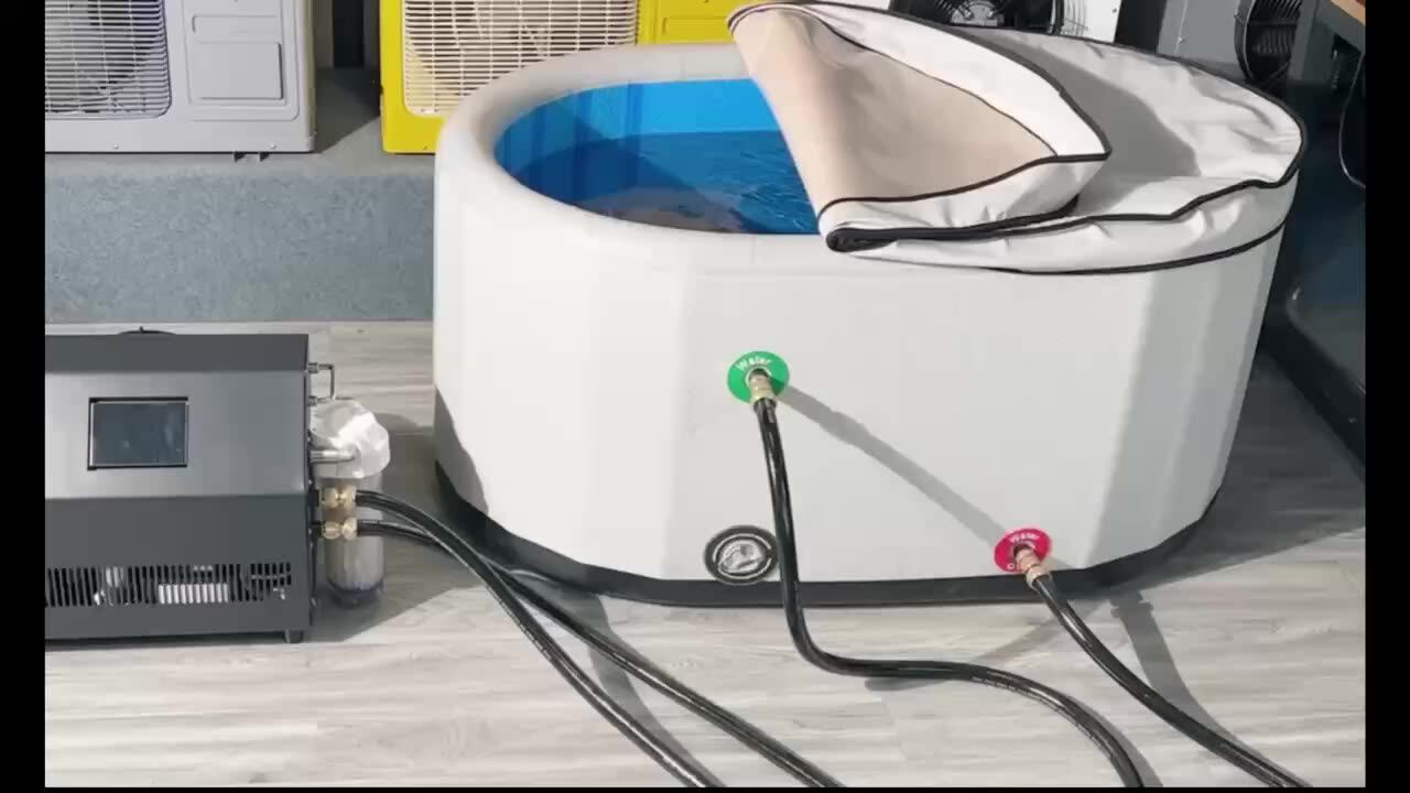 Inflatable Cold Plunge Bathtub For Athletes And Whole Body Recovery ...