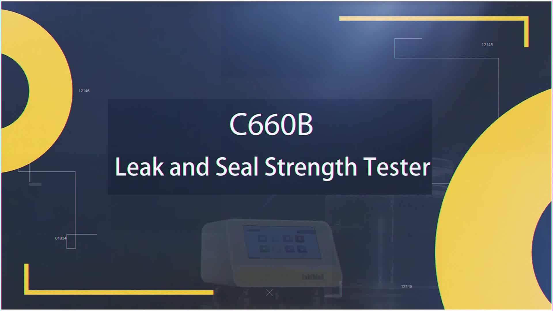 C660b Leak And Seal Strength Tester - Buy Seal Strength Test,Leak ...
