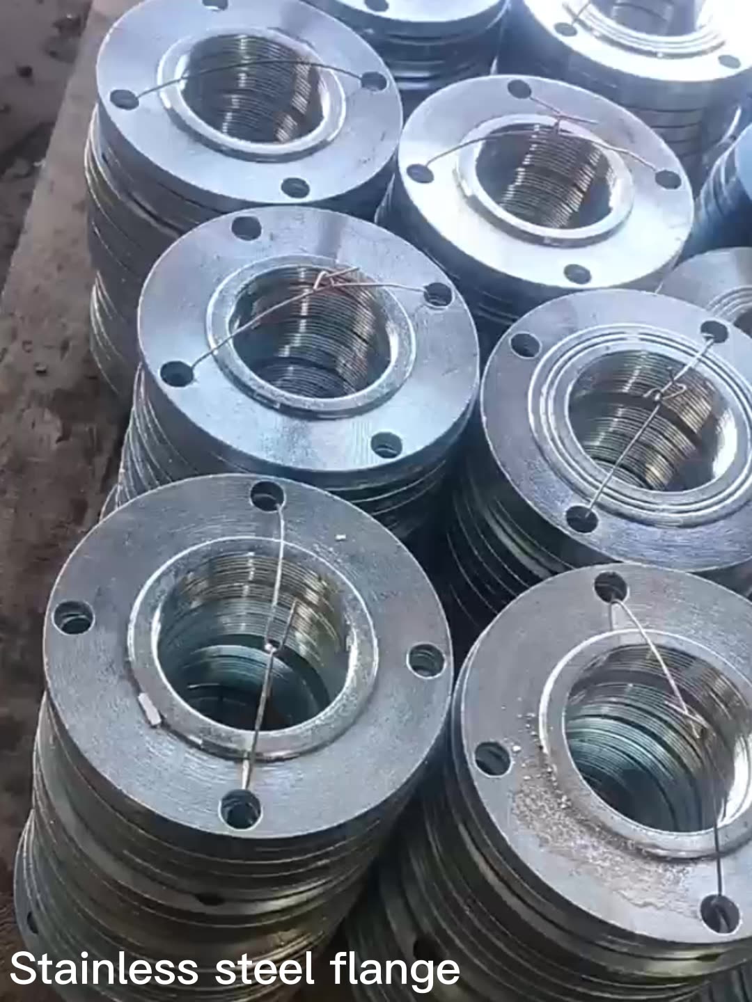 Stainless Steel Weld Flange Cast Iron 4 Holes Floor Flange Industrial ...