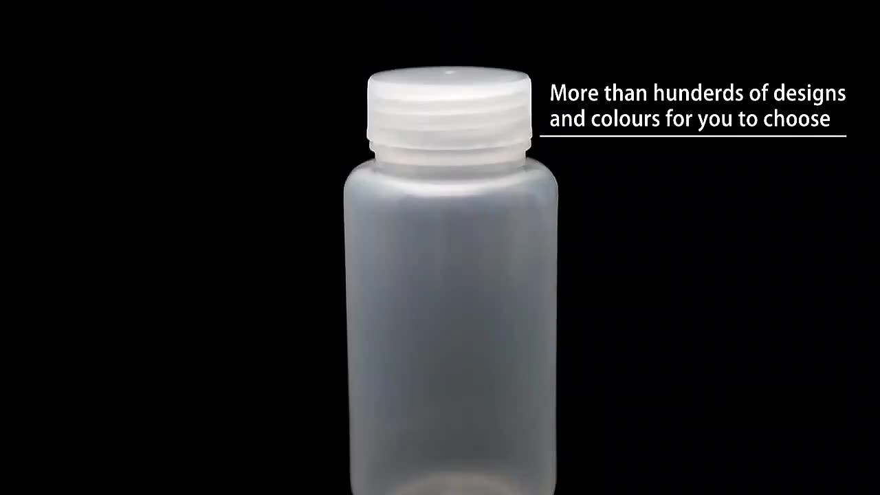 Laboratory Packaging Plastic Bottle Chemical Media Bottle Wide Mouth ...
