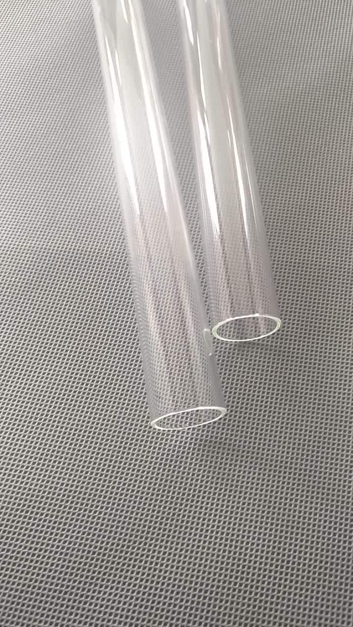 Customized Clear Heat Resistant Borosilicate 3 3 Glass Tubes - Buy High ...