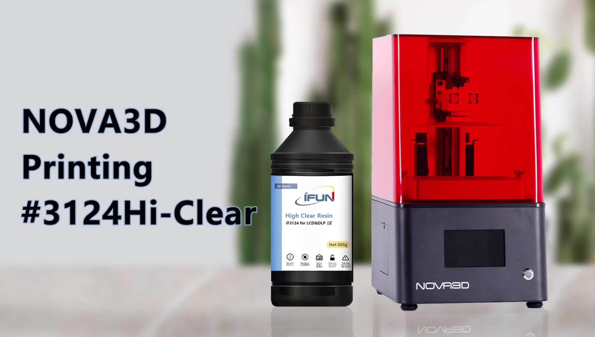 Ifun Liquid Photopolymer Uv Resin 405nm Transparent High Clear No ...