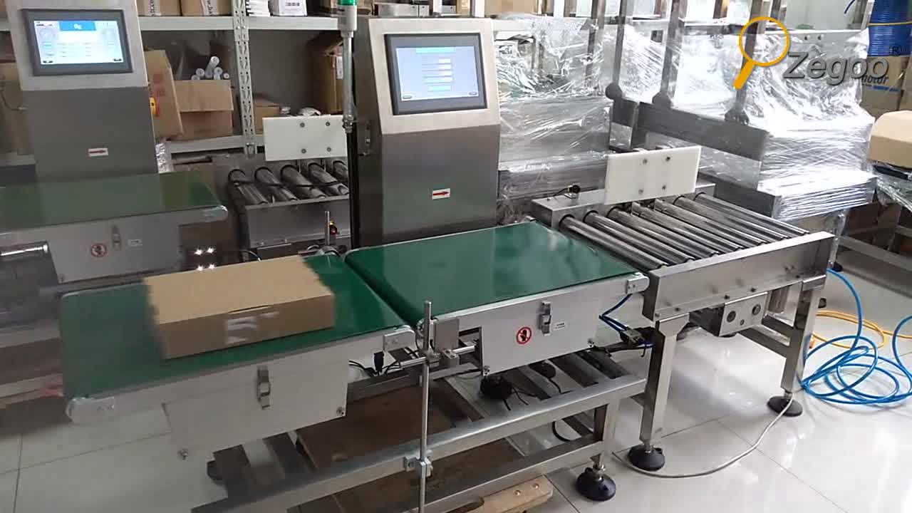 Industrial High Stability Weighing Weight Checking Case Carton Box Checkweigher Machine Load ...