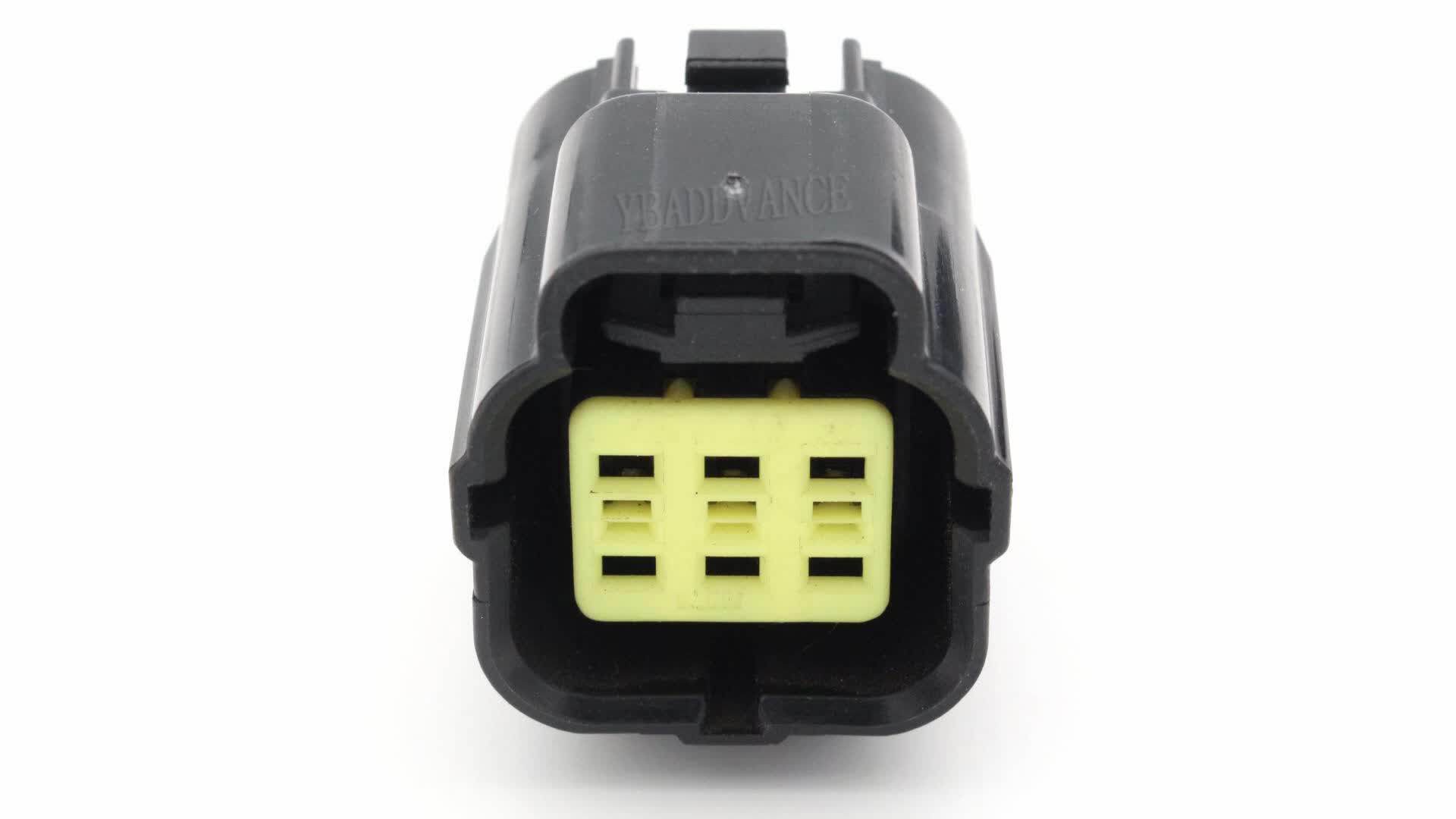174262-2 And 174264-2 6 Pin Male Female Waterproof Automotive ...