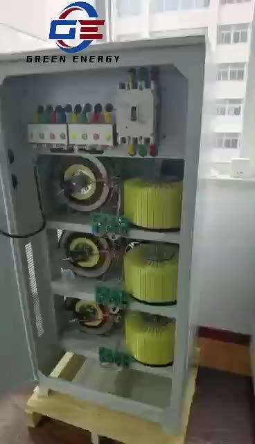 Tns Three Phase Automatic Voltage Avr 60kva 80kva 100kva Servo Motor ...