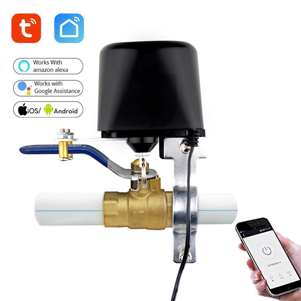 Zigbee Tuya Smart Remote Control Water Valve /gas Valve Compatible With ...