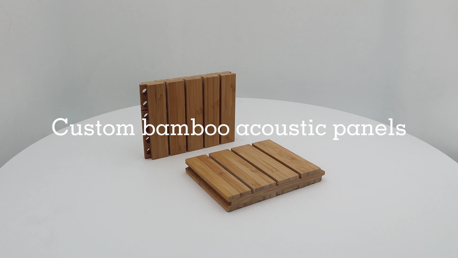 Bamboo Wooden Perforated Auditorium Sound Insulation Acoustic Panel ...