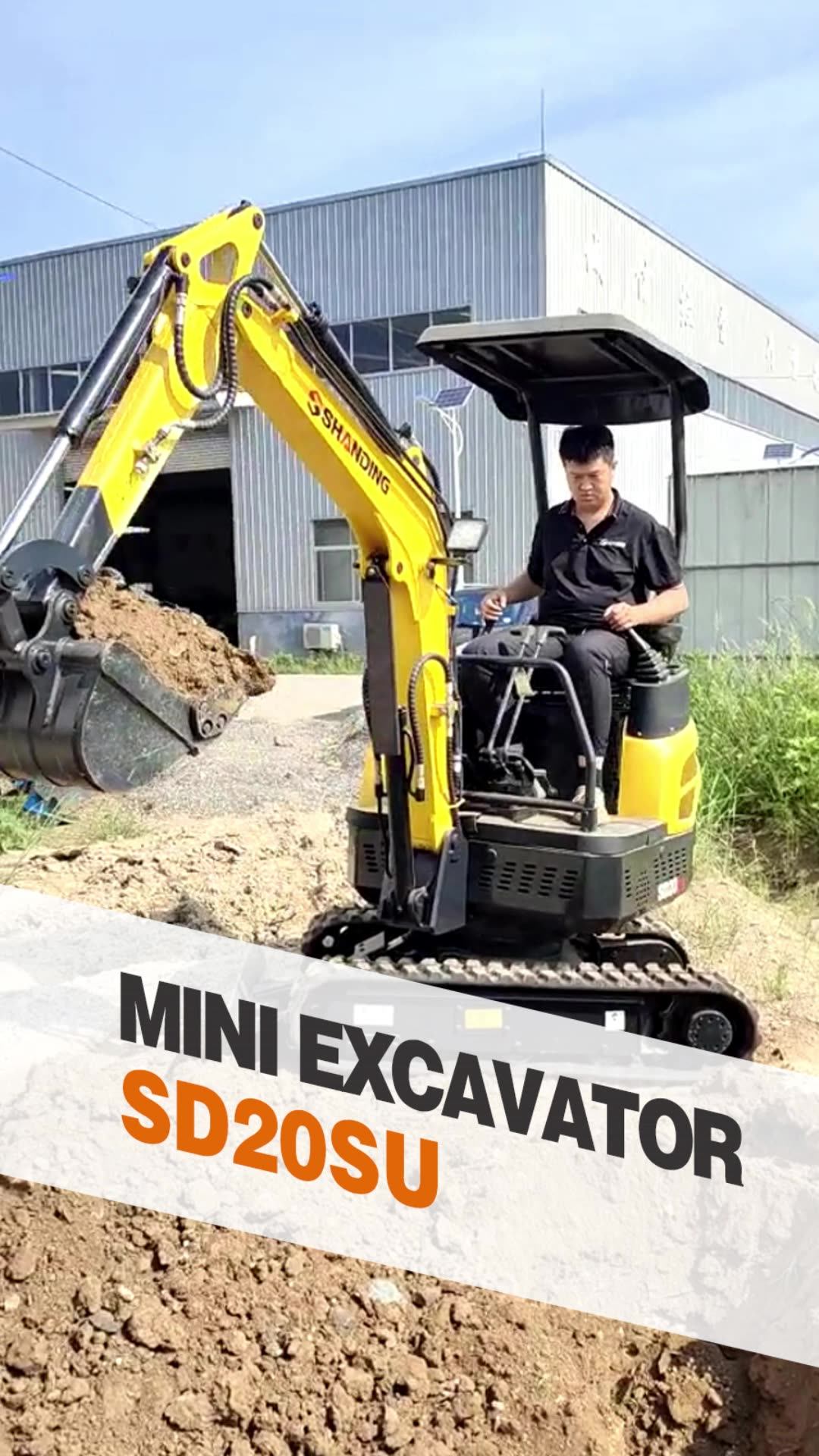 Free Shipping!!! Epa/euro 5 Mini Small Excavators Automation Komatsu ...