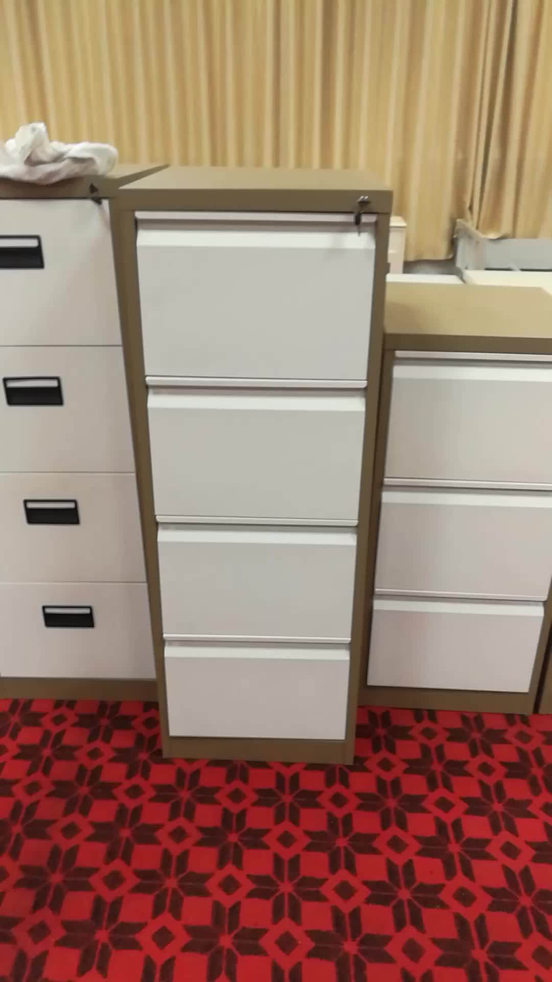 Luoyang Office 4 Drawer Steel Filing Cabinet Specifications - Buy Steel ...