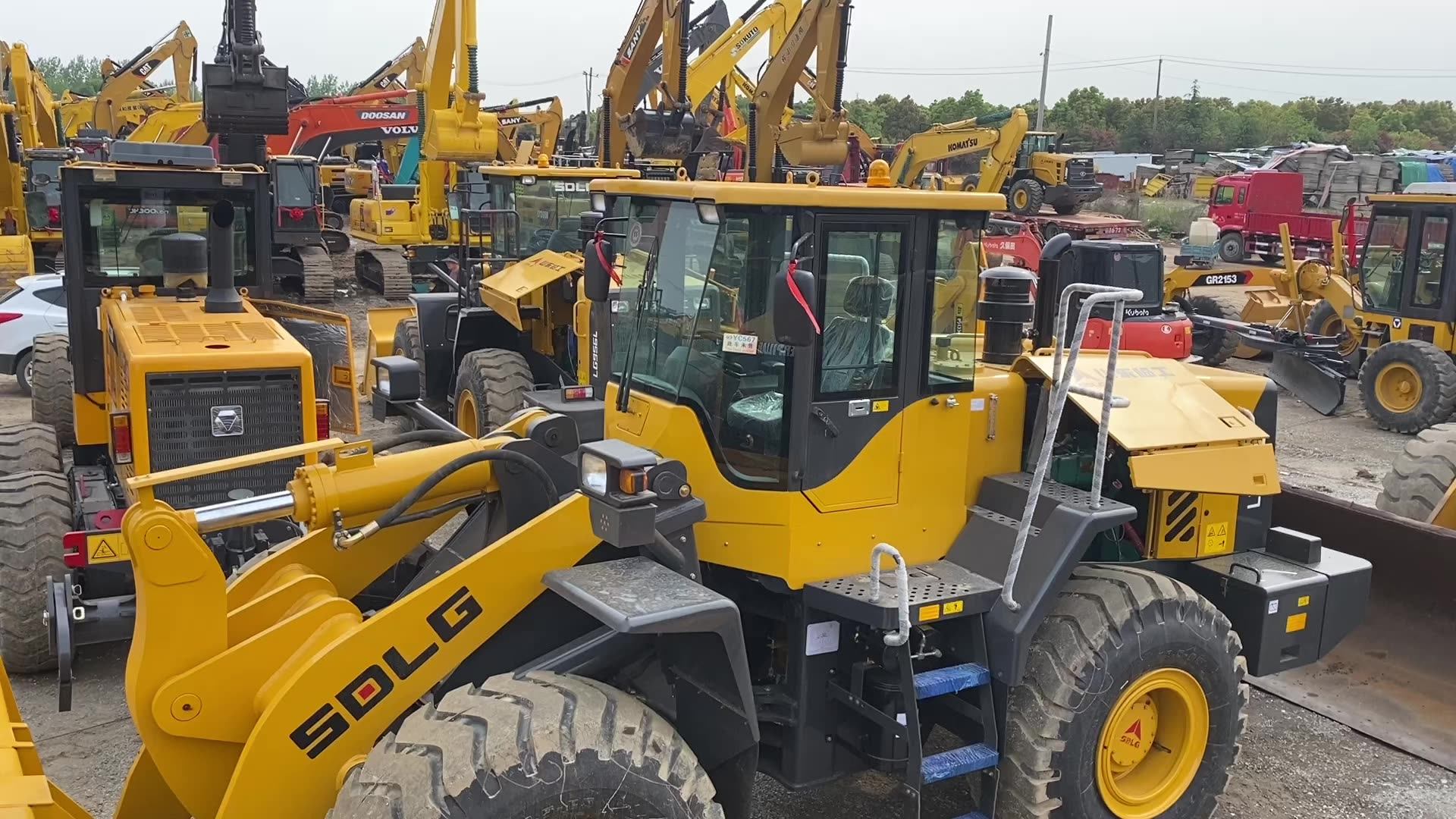 Front End Loader Caterpillar 966h Payloader Original Painting Cat 4.2 ...