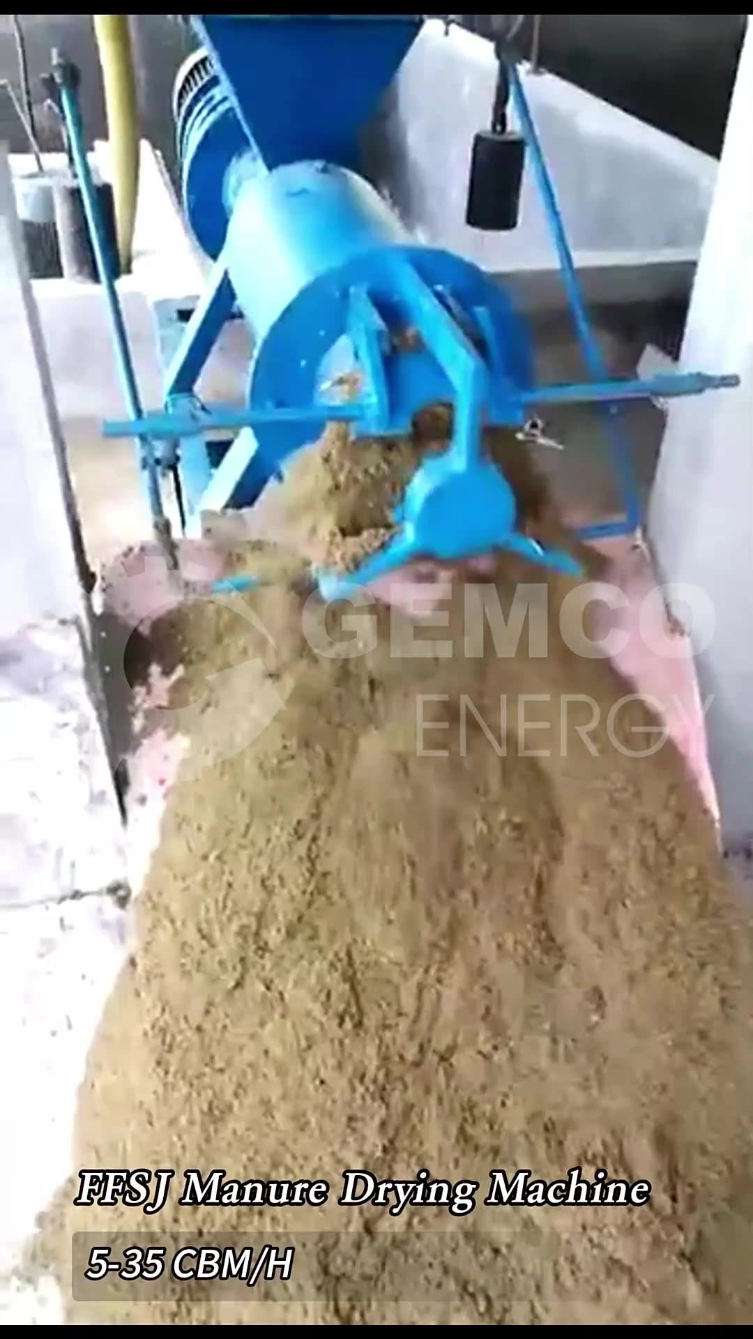 Domestic Small Cow Dung Manure Sludge Horse Manure Screw Press Cow ...