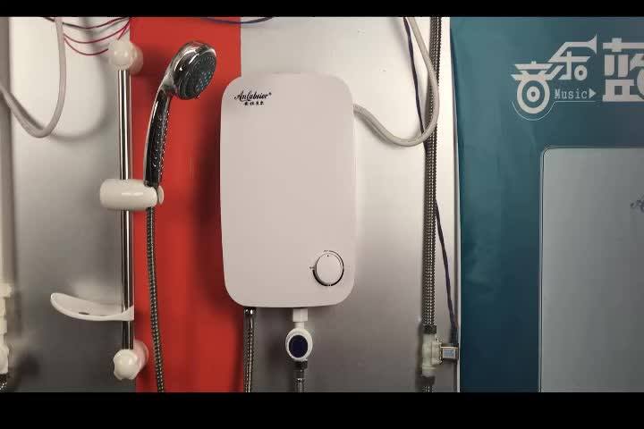 Badkamer Warm Water Machine Elektrische Tankless Instant Douche Boiler ...