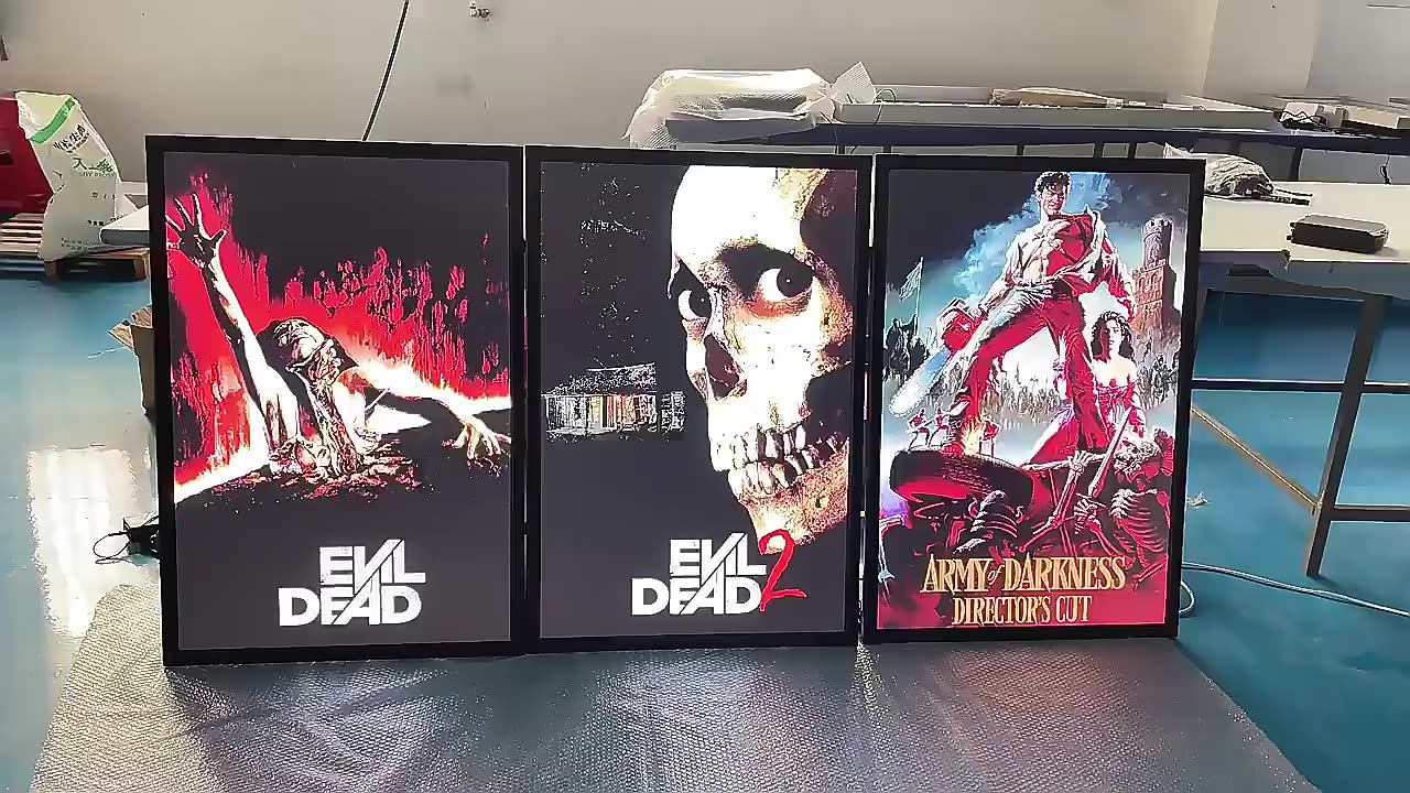 Clip On Led Frame A0 A1 A3 A4 Aluminum Profile A2 Led Panel Edge Lit ...