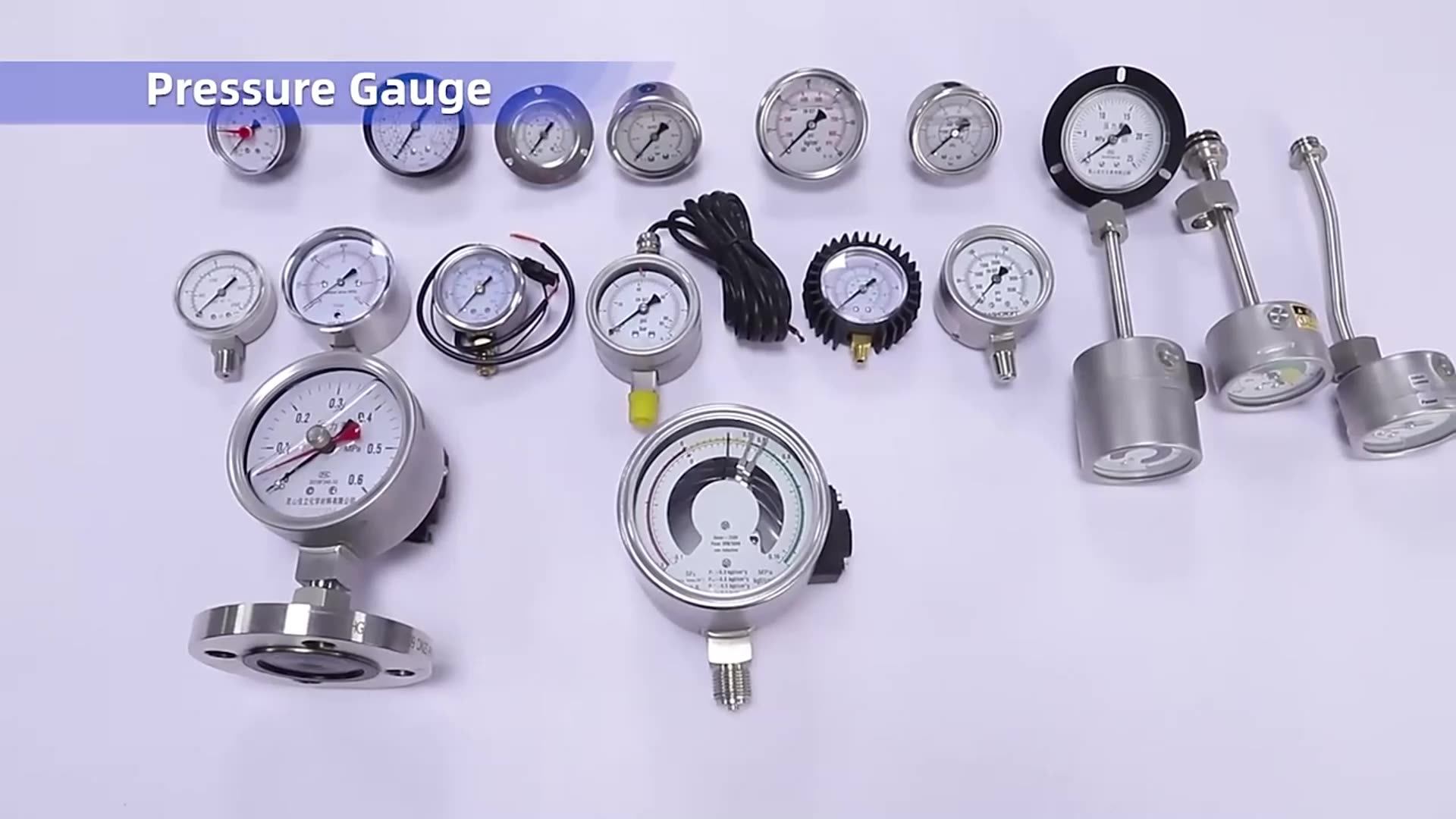 Stable Performance Bourdone Tube Ss Value Pressure Gauge Dial - Buy ...