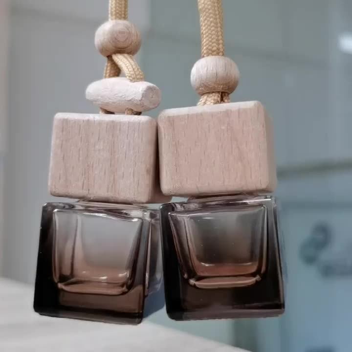 7ml New Color Hanging Fragrance Diffuser Car Pendant Perfume Square ...
